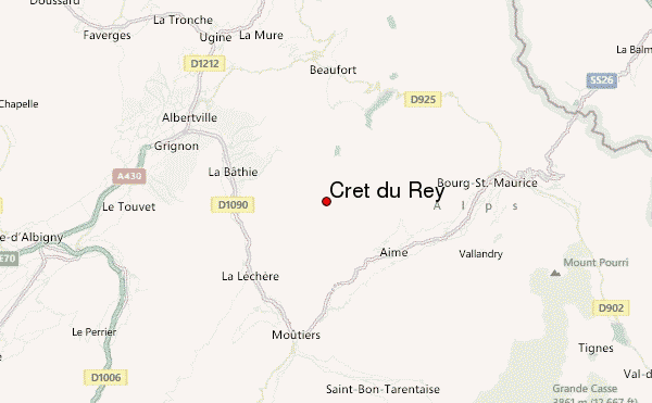 Crêt du Rey Mountain Information Crêt du Rey Mountain Information